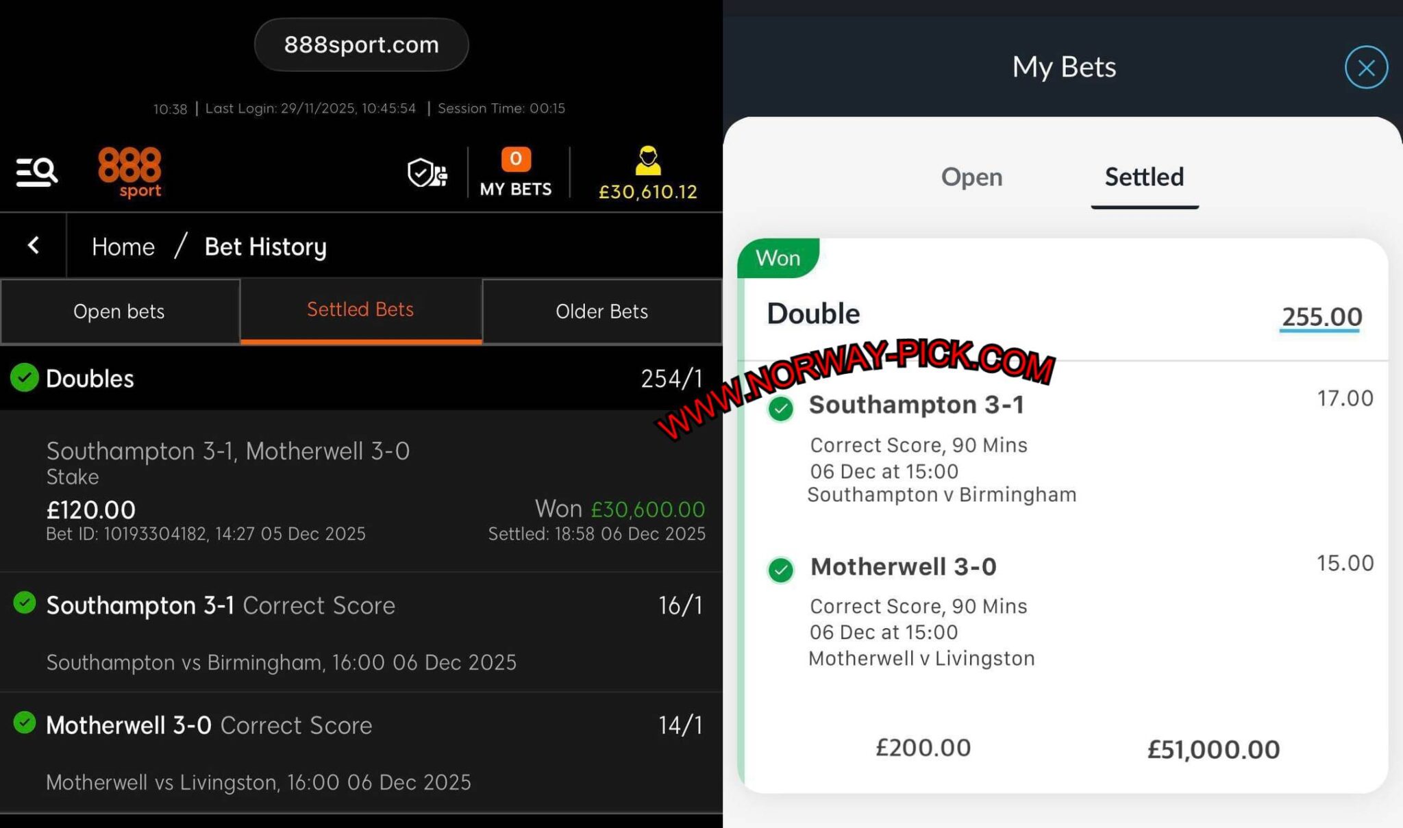 888 SPORT FIXED MATCHES