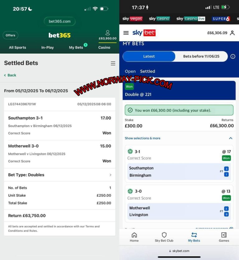 BET365 FIXED MATCHES